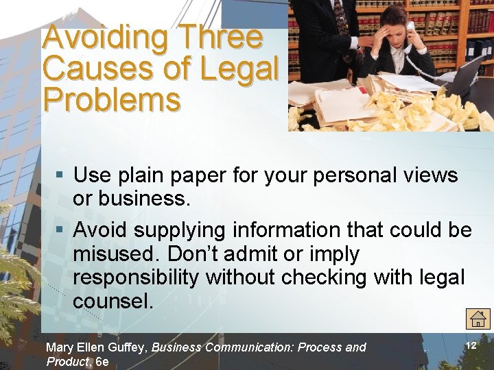 Chapter 10 Negative Messages Business Communication Process and