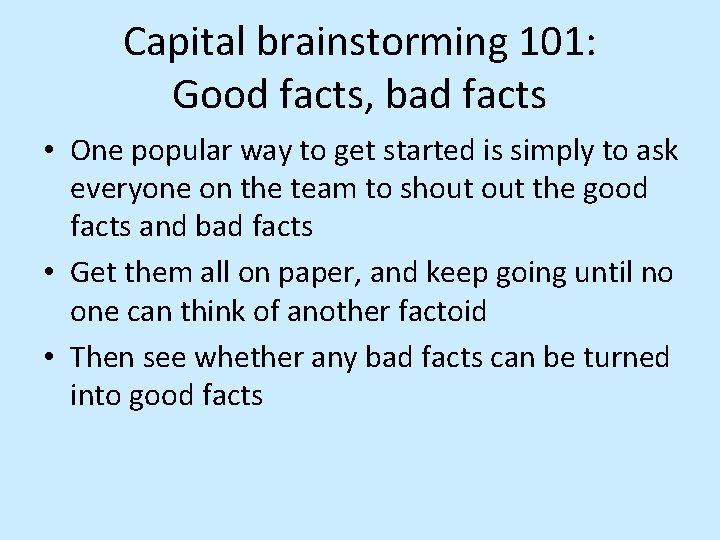 Effective Brainstorming as a Team Amy Armstrong Natman