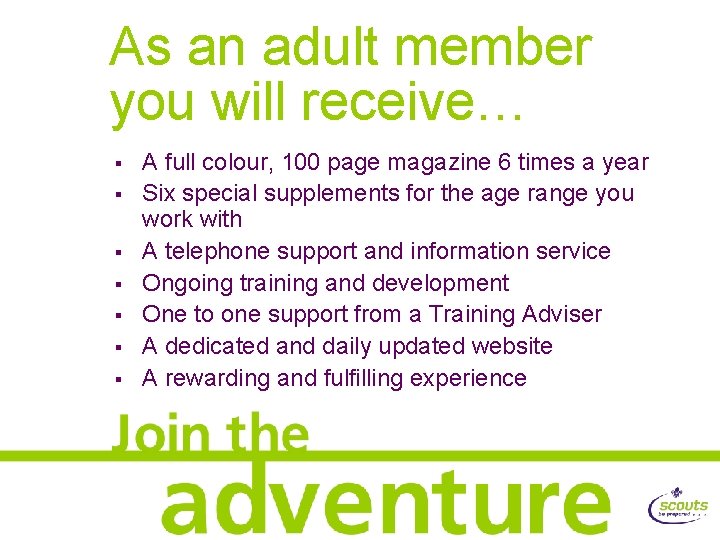 An introduction to Scouting What is Scouting An