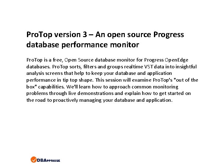 Pro Top version 3 An open source Progress