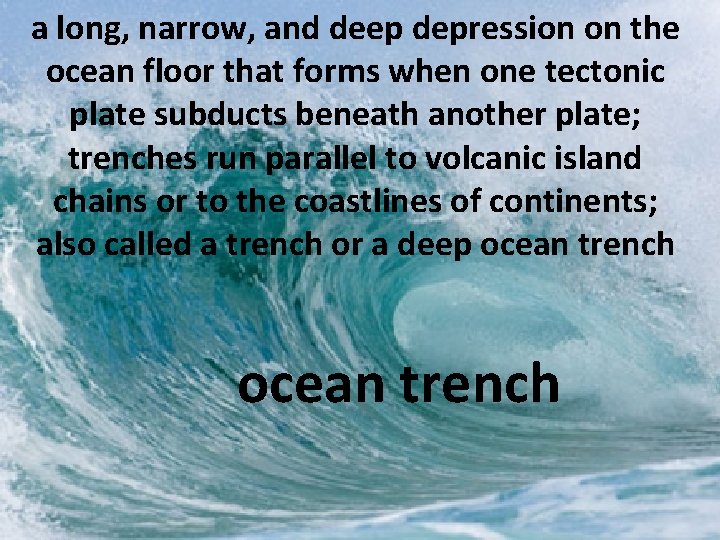 Unit 2 Oceanography Lesson 1 Earths Ocean and