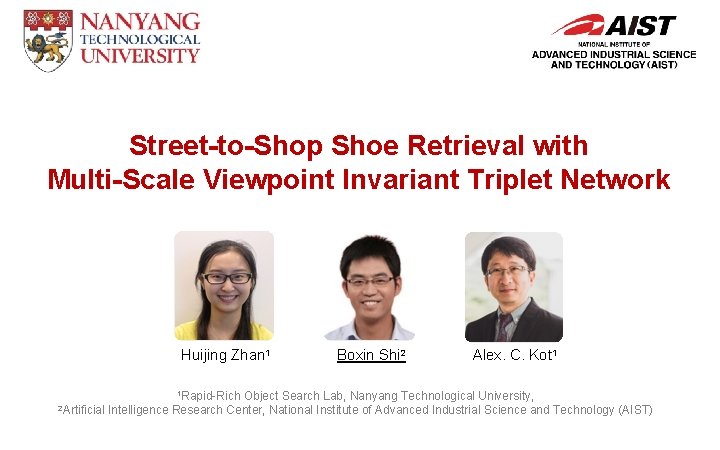 StreettoShop Shoe Retrieval with MultiScale Viewpoint Invariant Triplet