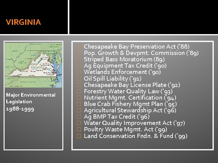 Restoring the Chesapeake One Agreement at a Time