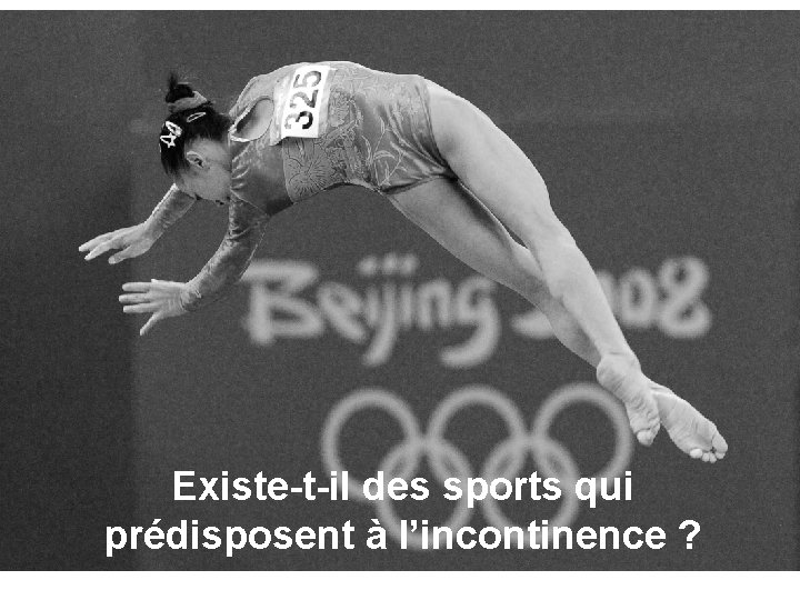 Incontinence urinaire chez la sportive Dr Jacques Pruvost