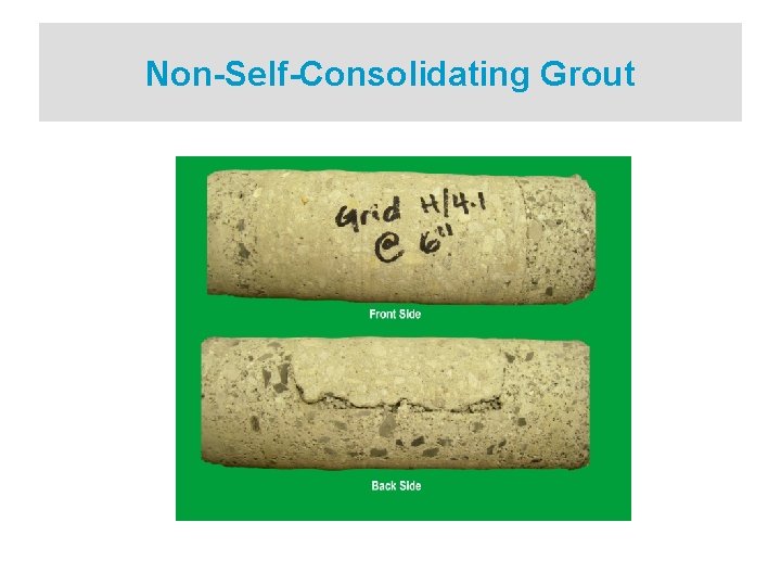 High Lift Grouting Procedures and Expectations Presented by