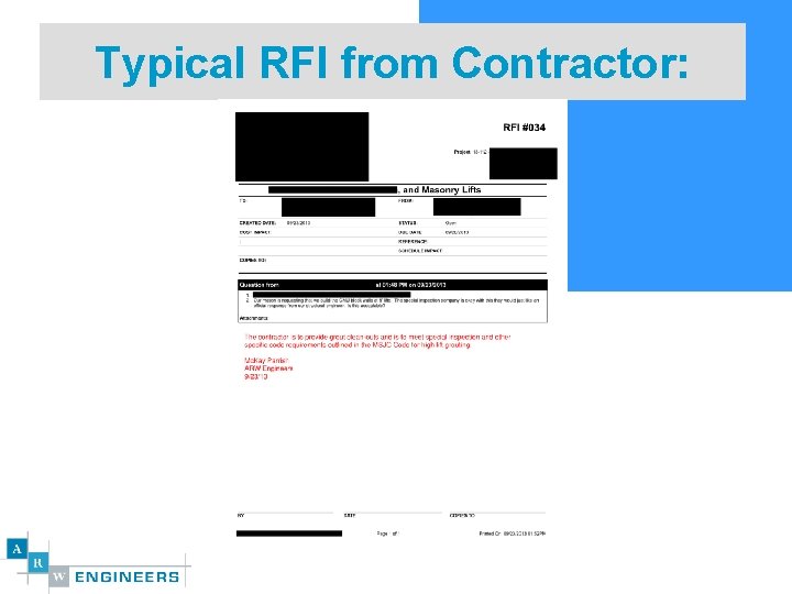 High Lift Grouting Procedures and Expectations Presented by