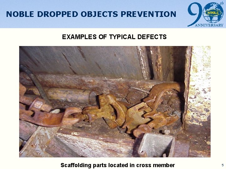 Noble Corporation DROPPED OBJECTS PREVENTION SYSTEM OVERVIEW NOBLE