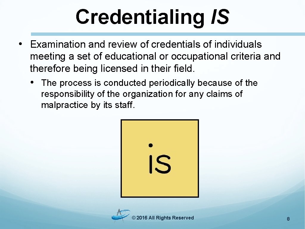 Connecting Technology with Credentialing Verifications Donna ...