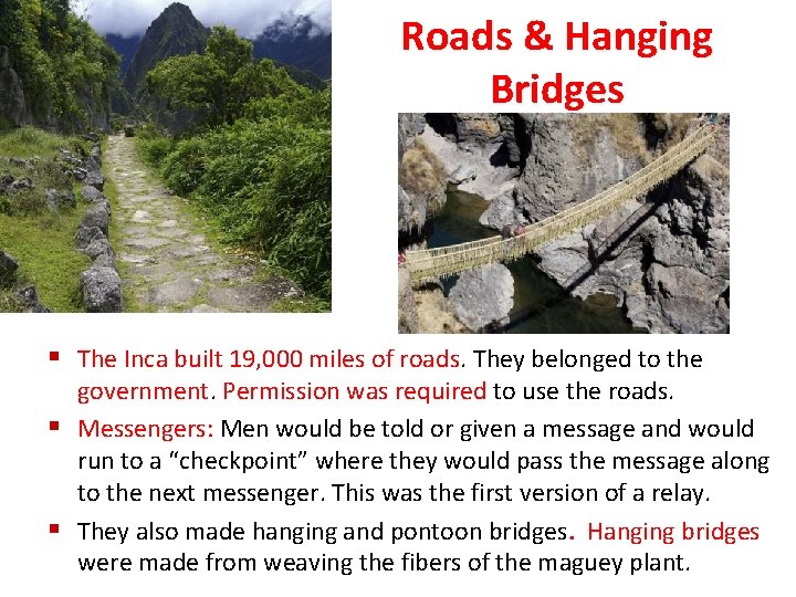 Inca Civilization Essential Question How were both European