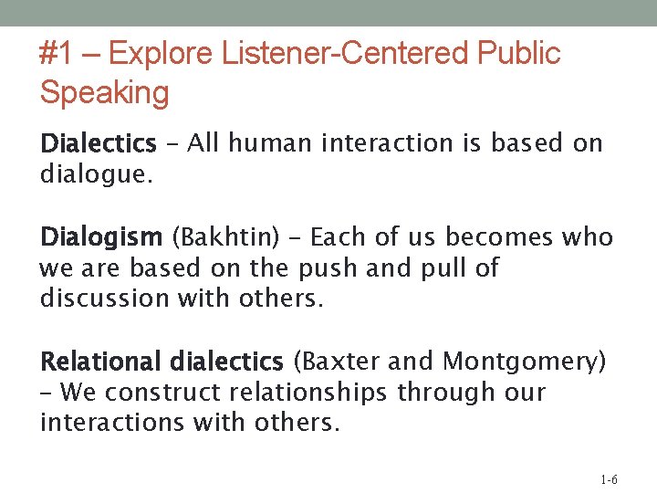 CHAPTER ONE Public Speaking Is an Act of