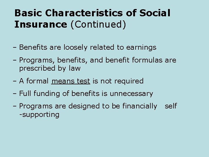 Chapter 18 Social Insurance Copyright 2017 Pearson Education