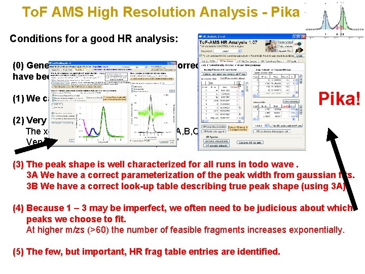 Squirrel and Pika Analysis Comparisons Unit Mass Resolution