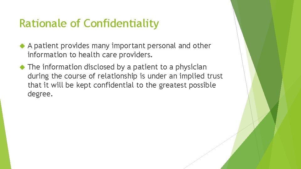 Professional Secrecy OR Professional Confidentiality Dr Rubina Salma