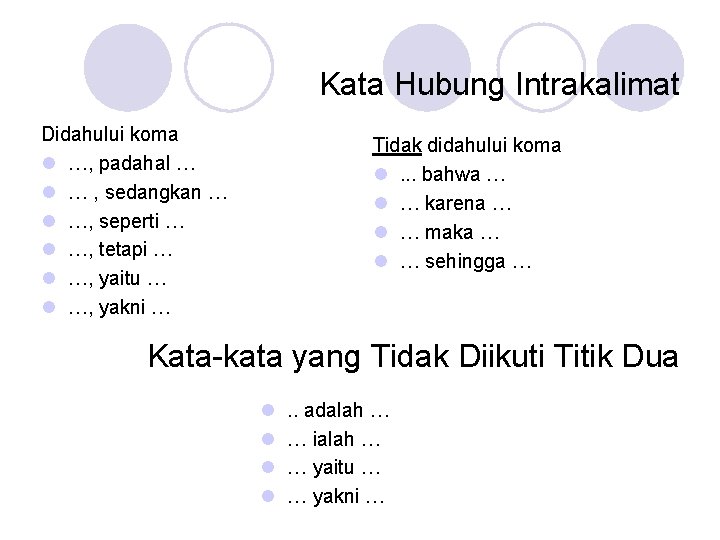 Bahasa Indonesia dan Peristilahan dalam Penulisan Karya Ilmiah