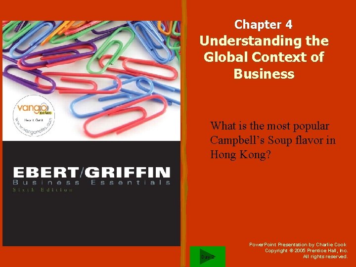 Chapter 4 Understanding the Global Context of Business