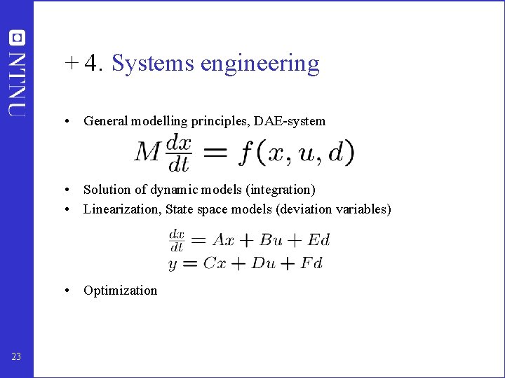 PSE and PROCESS CONTROL Sigurd Skogestad Department of
