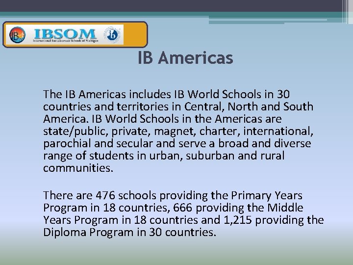 Graduate Research Symposium growth of the IB Oakland