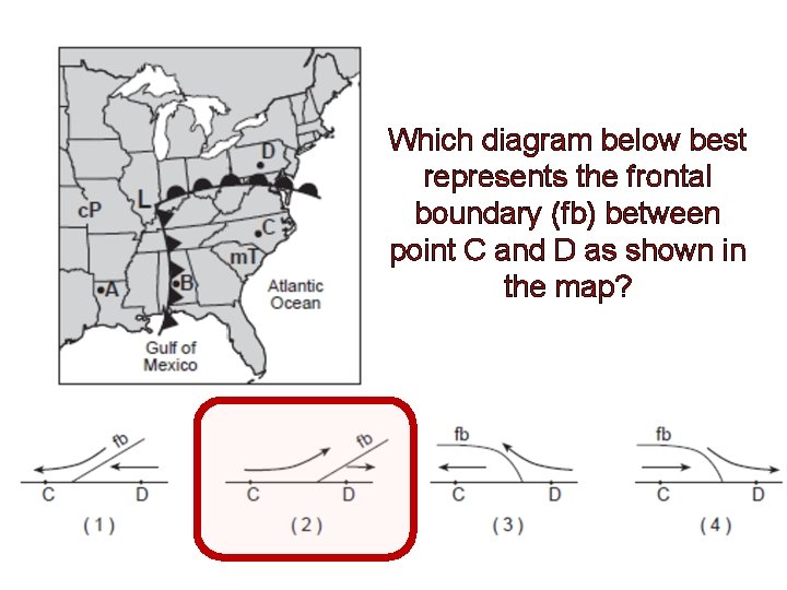 Which map shows the two correctly labeled air