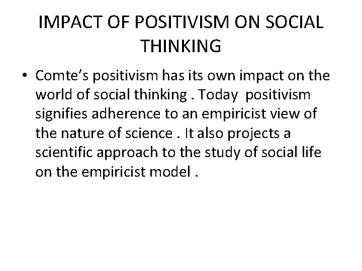 SOCIOLOGICAL THEORESTISTS AT A GLANCE Prepared by INSHA
