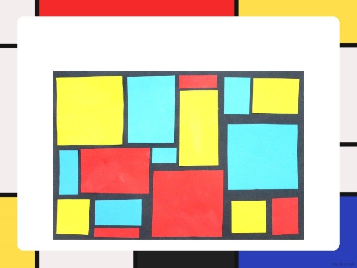 Piet Mondrian I can make a collage in