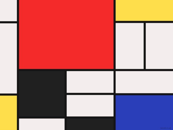Piet Mondrian I can make a collage in