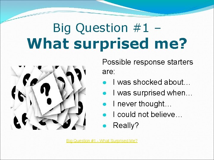 NonFiction Questioning Stance Signposts The Questioning Stance Nonfiction