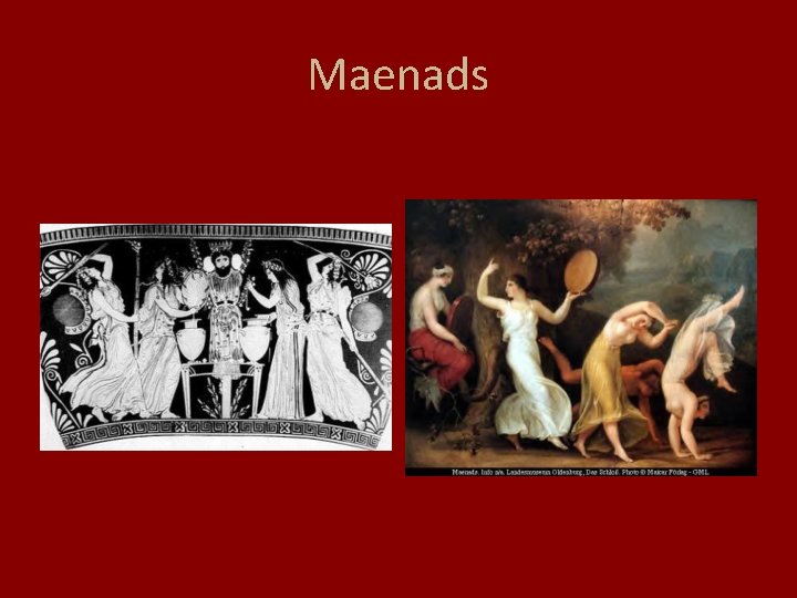 Dionysus Bacchus Bromius Evius A multifaceted god Who