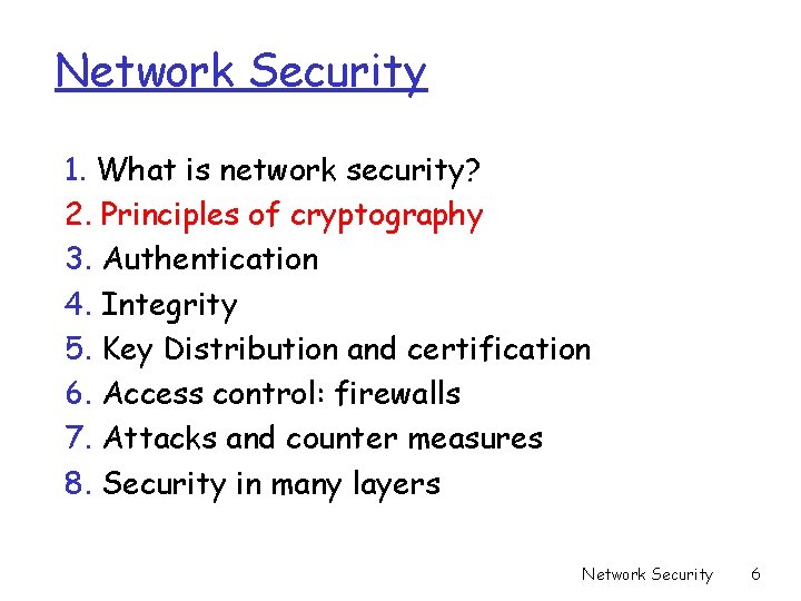 Network Security Computer Networking A Top Down Approach