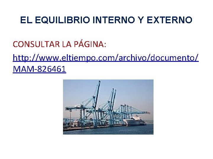 OBJETIVOS DE EQUILIBRIO INTERNO Y EXTERNO FUNDACIN UNIVERSITARIA
