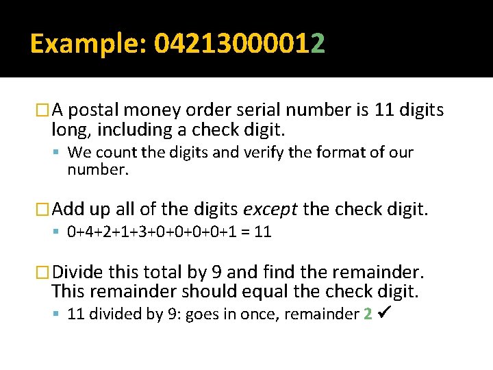 Math for Liberal Studies Section 3 2 Using