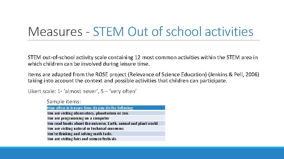 The Relationship Between STEM School Achievement And STEM