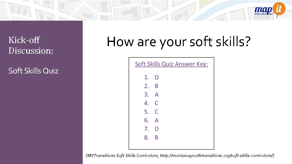 Soft Skills Learning Objectives Students will define a