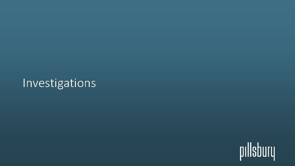 Legal 911 Emergency Response and Privileged Investigations following