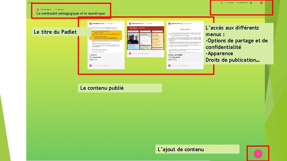 Utilisation de Padlet Se crer un compte https