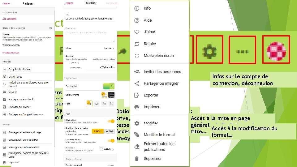 Utilisation de Padlet Se crer un compte https