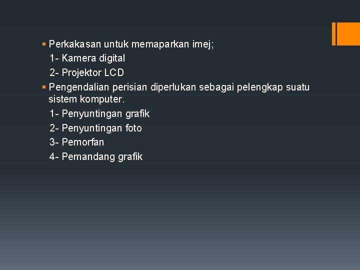 EDU 3053 TOPIK 5 ASAS GRAFIK PENSYARAH Puan