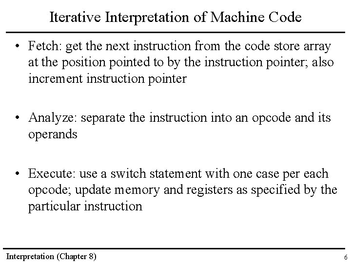 Course Overview PART I overview material 1 2