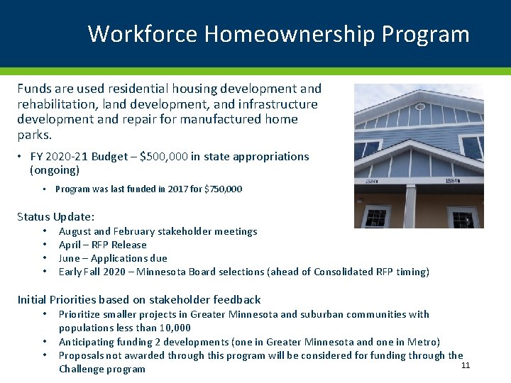 Minnesota Housing Overview Minnesota Housing Update 2262020 Governors