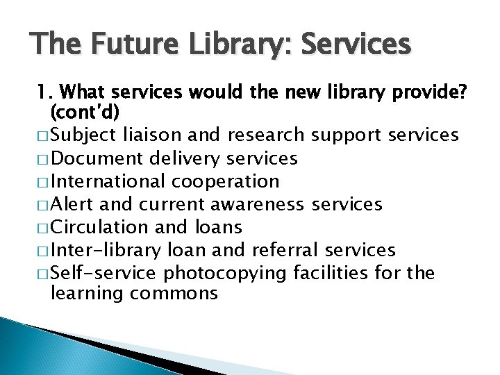Disaster and Rebirth Tomorrows Library Today The Future