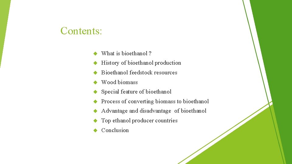 Production of bioethanol from wood biomass Muhammad Kamrul