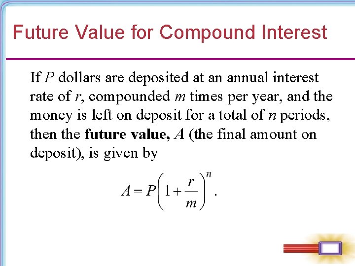 Chapter 3 Chapter 1 The Time Value of