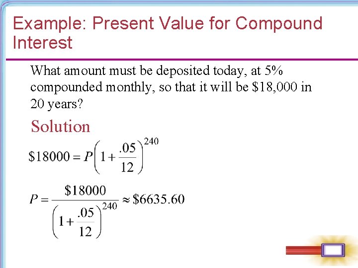 Chapter 3 Chapter 1 The Time Value of