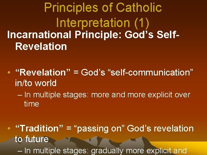 How to Read the Bible Catholic Approaches to