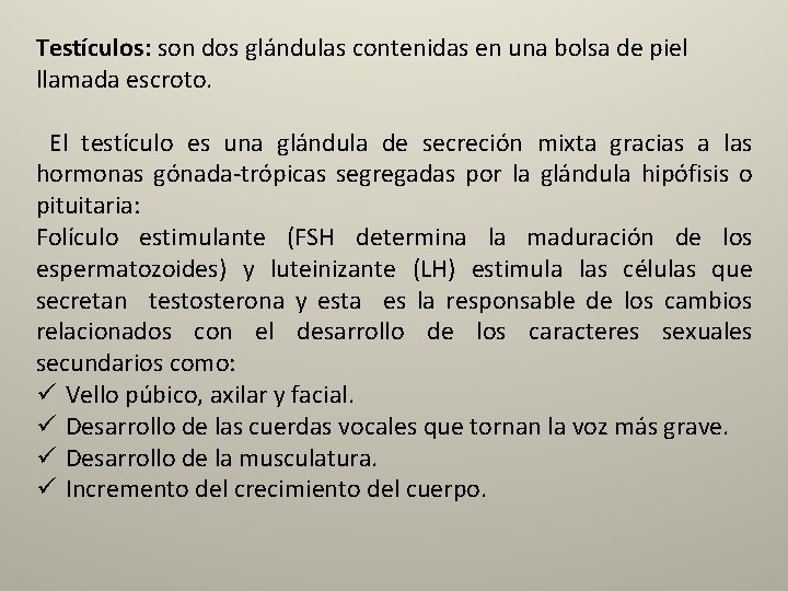 II UNIDAD Anatoma y Fisiologa humana Sistema Reproductor