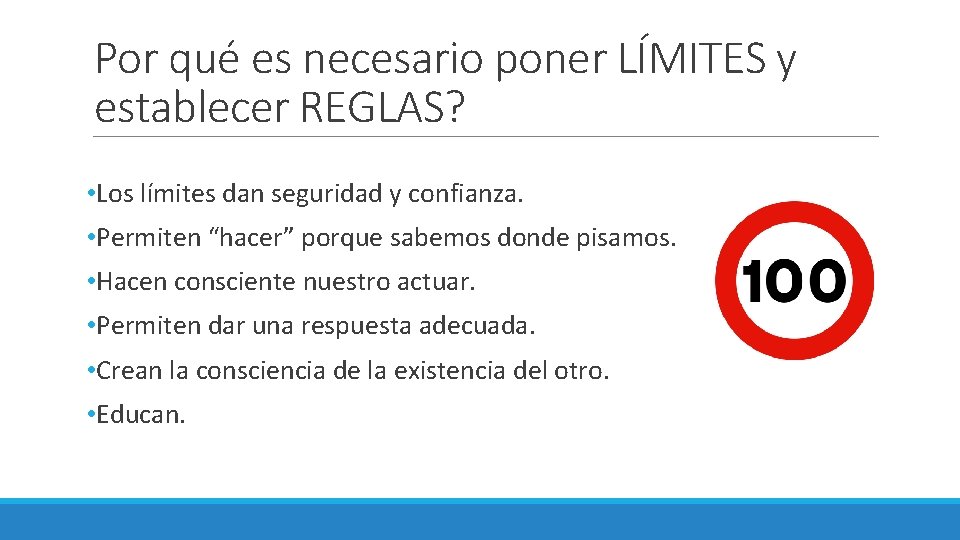 Manejo de lmites y disciplina S QUEREMOS HIJOS