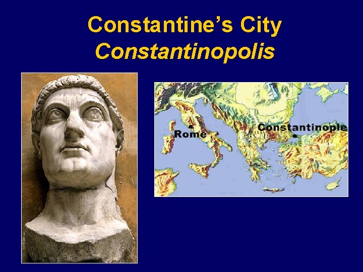 Byzantine Russian Empires The Roman Empire divided in