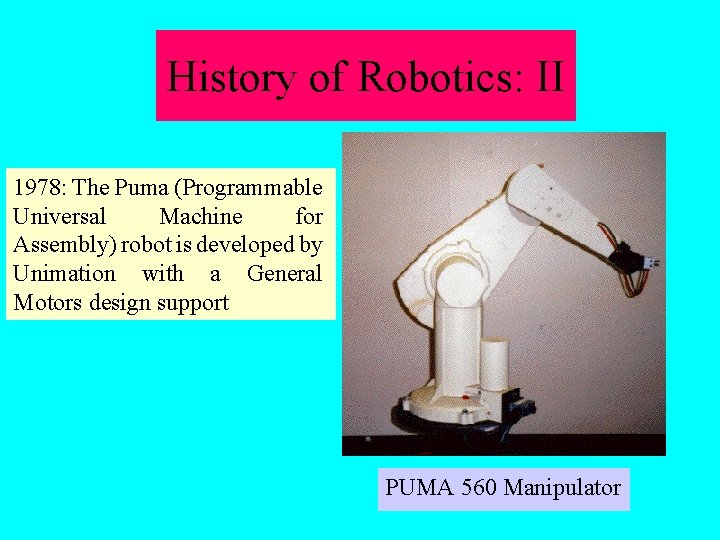 Introduction to Robotics Sookram Sobhan Polytechnic University ssobha