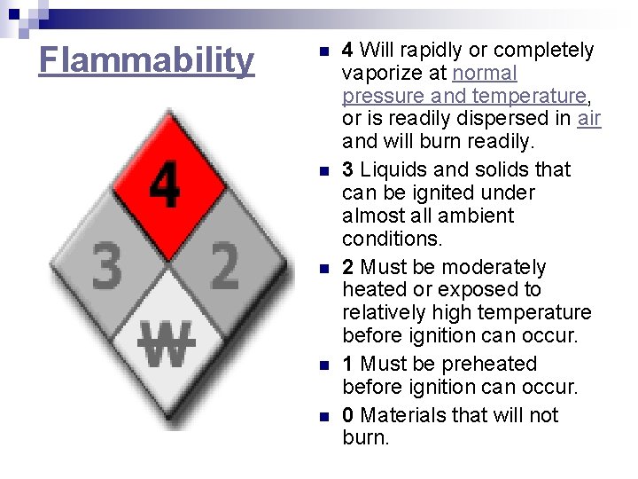 LABORATORY SAFETY Chemical Hazard Label What is a