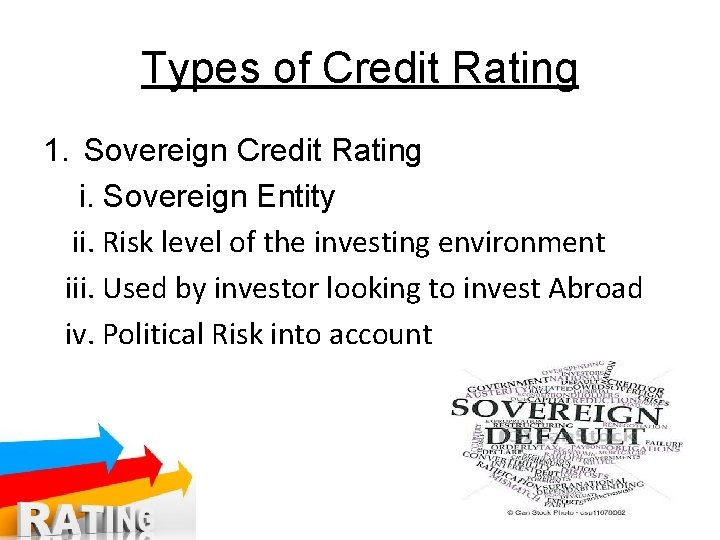 Topics Covered What is Credit Rating Meaning Nature