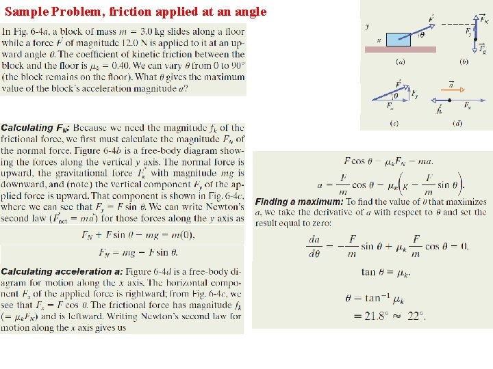 Chapter 6 Force and MotionII 6 2 Frictional
